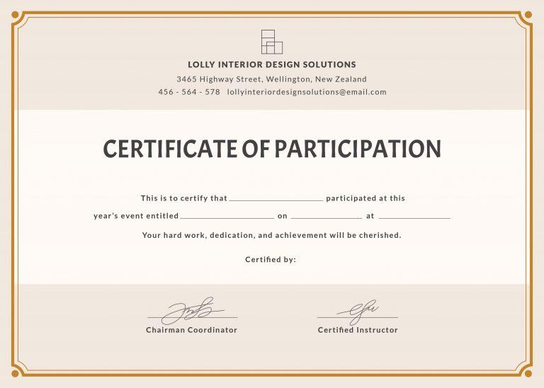 Blank Certificate Template Certificate Of blank-certificate-template-certificate-of