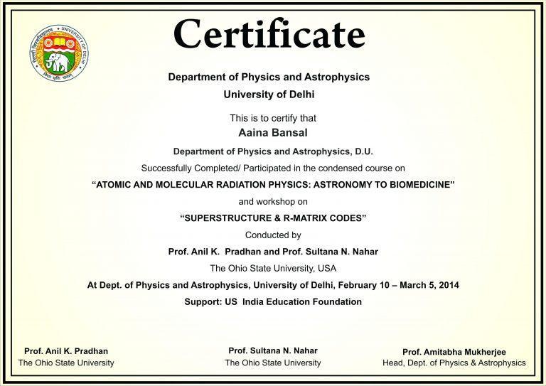 Free Printable Certificate of Participation Templates